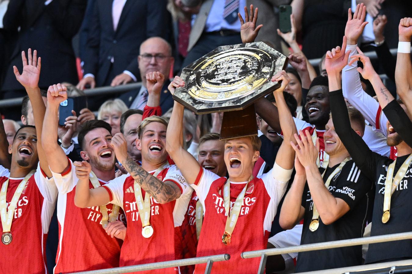 Increíble consagración de Arsenal en la Community Shield: empate ...