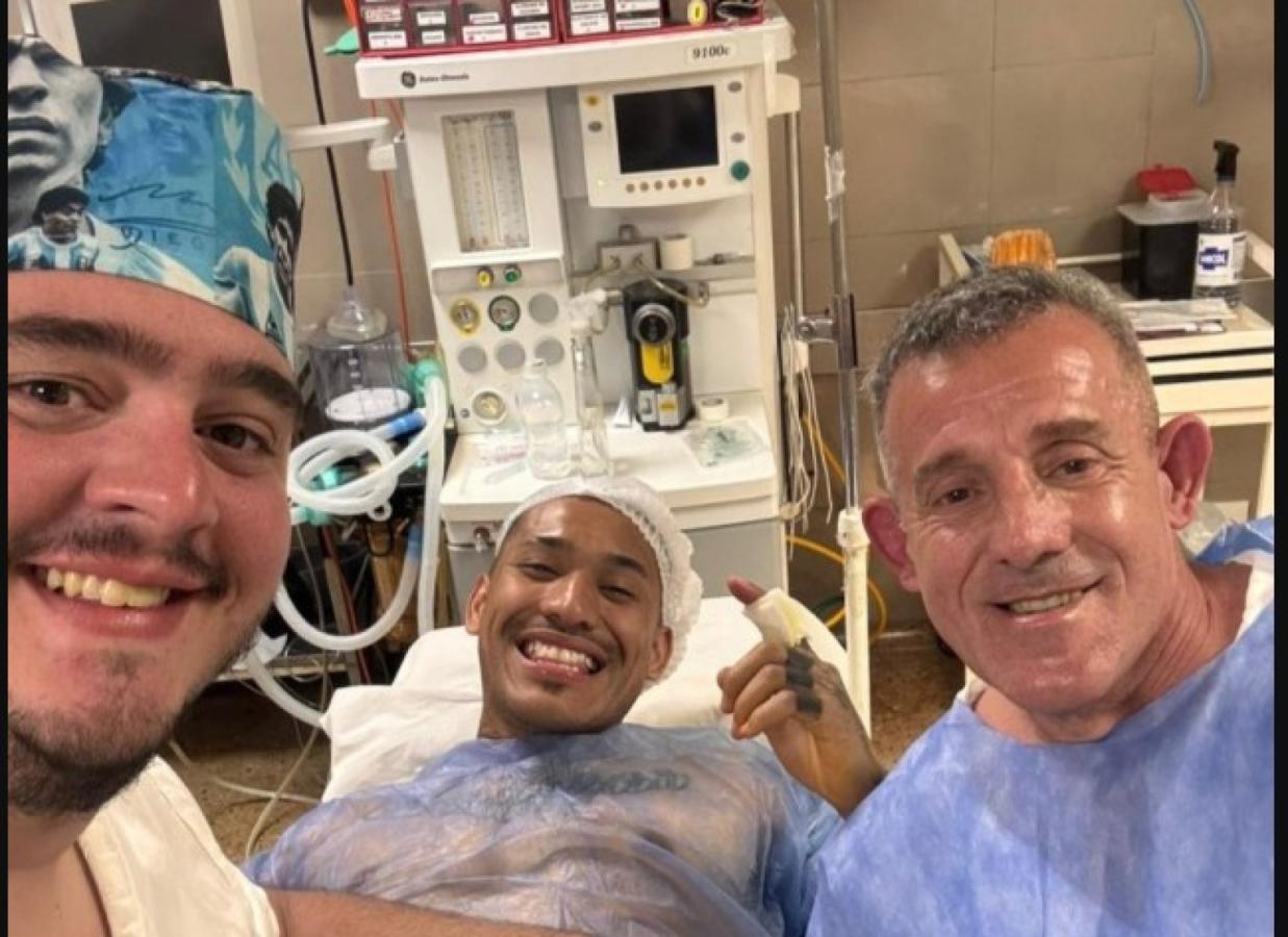 Lesión escalofriante y cirugía exitosa para Ignacio Arce | El Gráfico