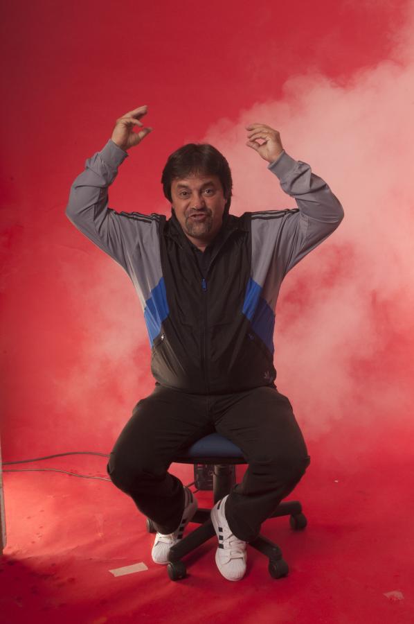 El backstage de Caruso Lombardi vendiendo humo | El Gráfico