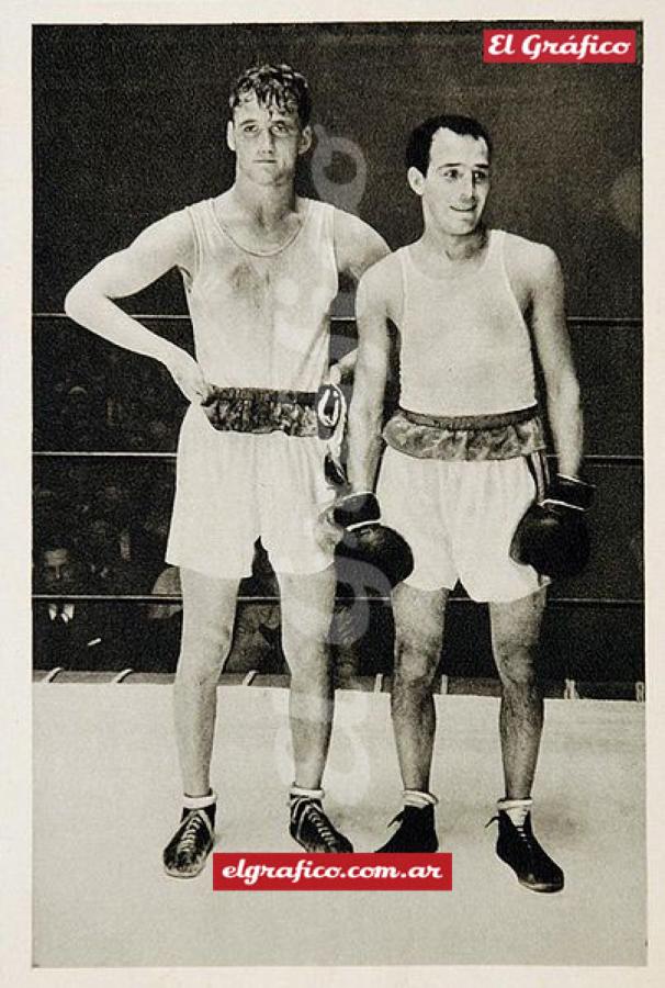 1932. Carmelo Robledo Oro en Box. | El Gráfico