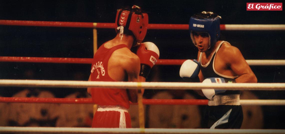 1996. PABLO CHACÓN BRONCE EN BOXEO | El Gráfico