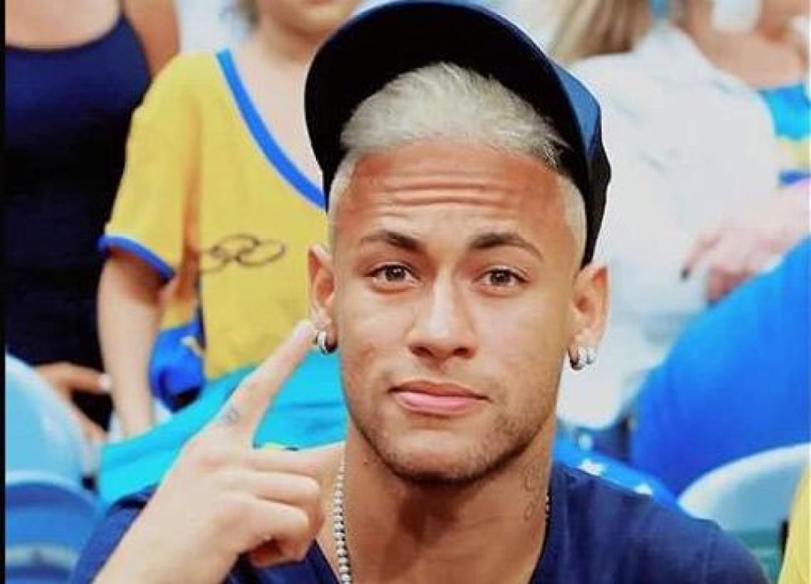 Neymar se tiñó de rubio | El Gráfico
