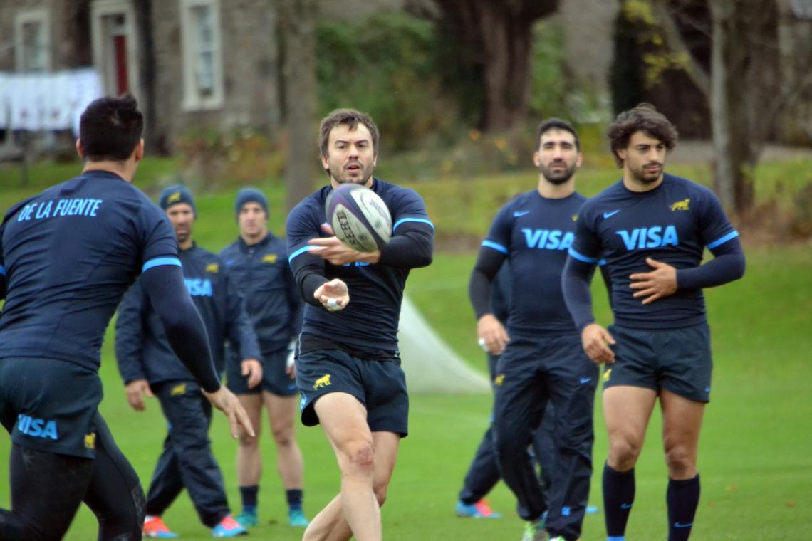 Los Pumas se entrenaron en Escocia | El Gráfico