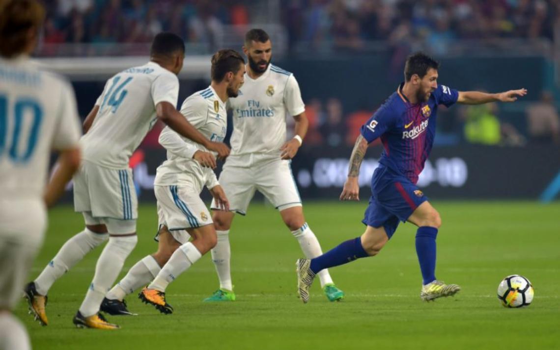 Con Un Gol De Messi Barcelona Le Ganó Al Real Madrid El Gráfico