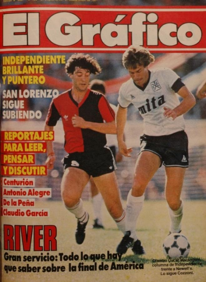 14 de Octubre de 1986, Claudio Marangoni y Ariel Cozzoni | El Gráfico
