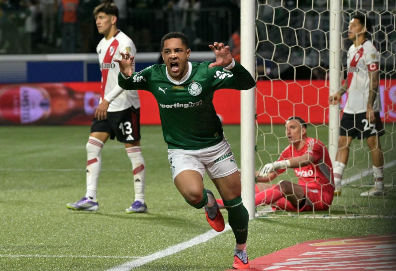 Palmeiras se lo dio vuelta a River en Brasil y lo eliminó de la Copa Libertadores | El Gráfico