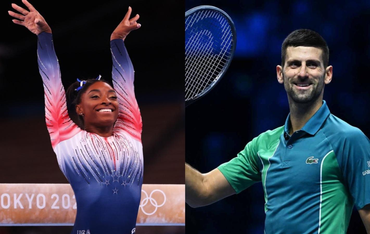 Novak Djokovic y Simone Biles, los deportistas del año para L'Equipe ...