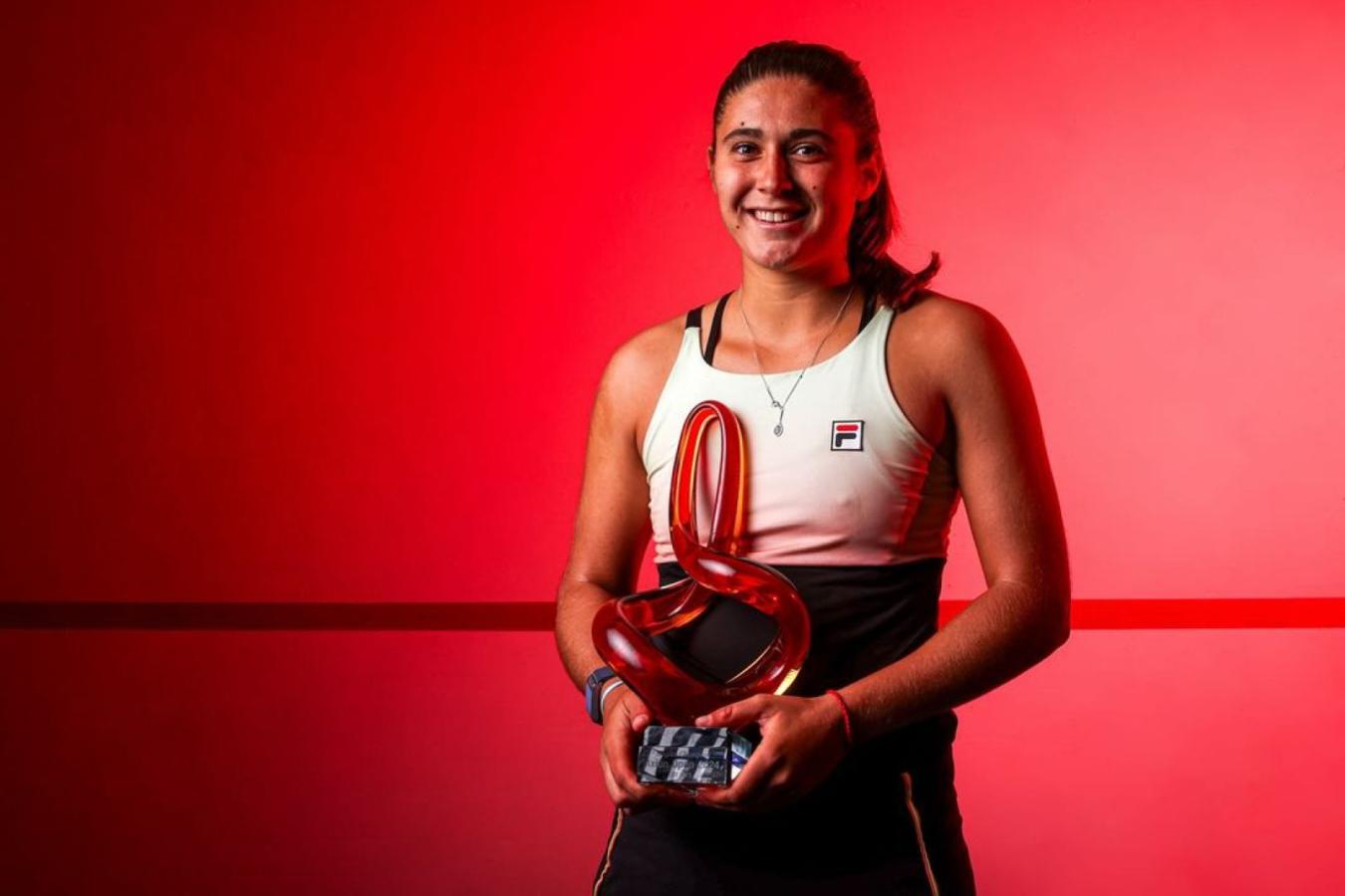 Julia Riera ganó el título más importante de su carrera | El Gráfico