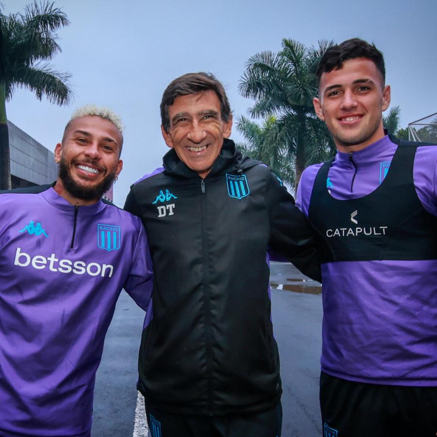 Racing se prueba en un amistoso contra Olimpia, ¿con Salas como titular ...