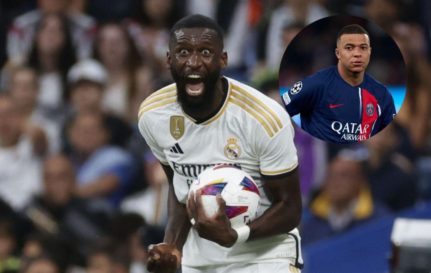 La fuerte amenaza de Antonio Rudiger a Kylian Mbappé | El Gráfico