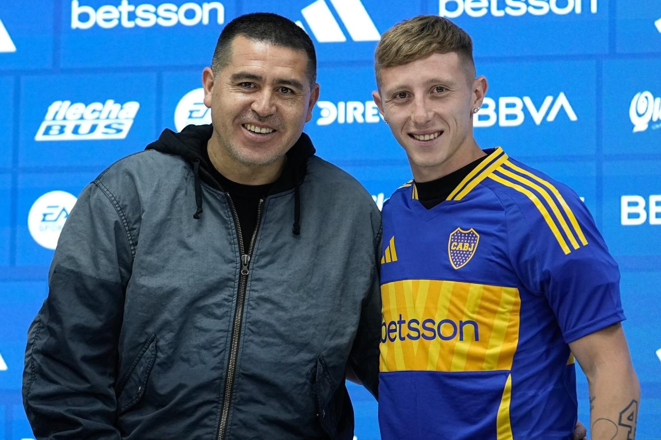 "Voy a dar todo por la camiseta", Barinaga fue presentado en Boca y ya tiene fecha de debut | El ...