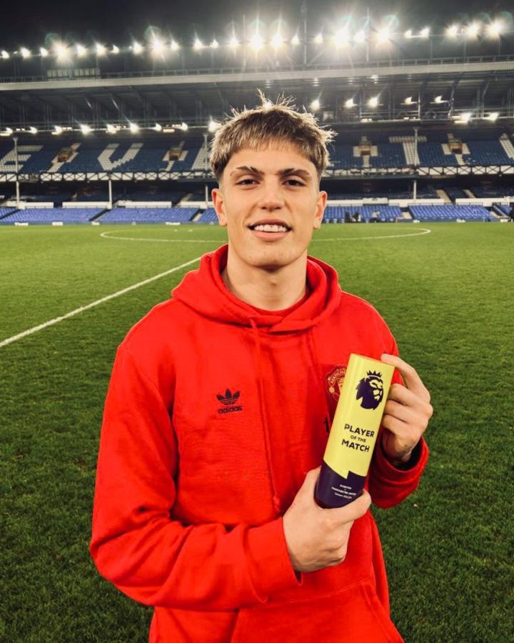 Alejandro Garnacho y su reacción al golazo de chilena | El Gráfico