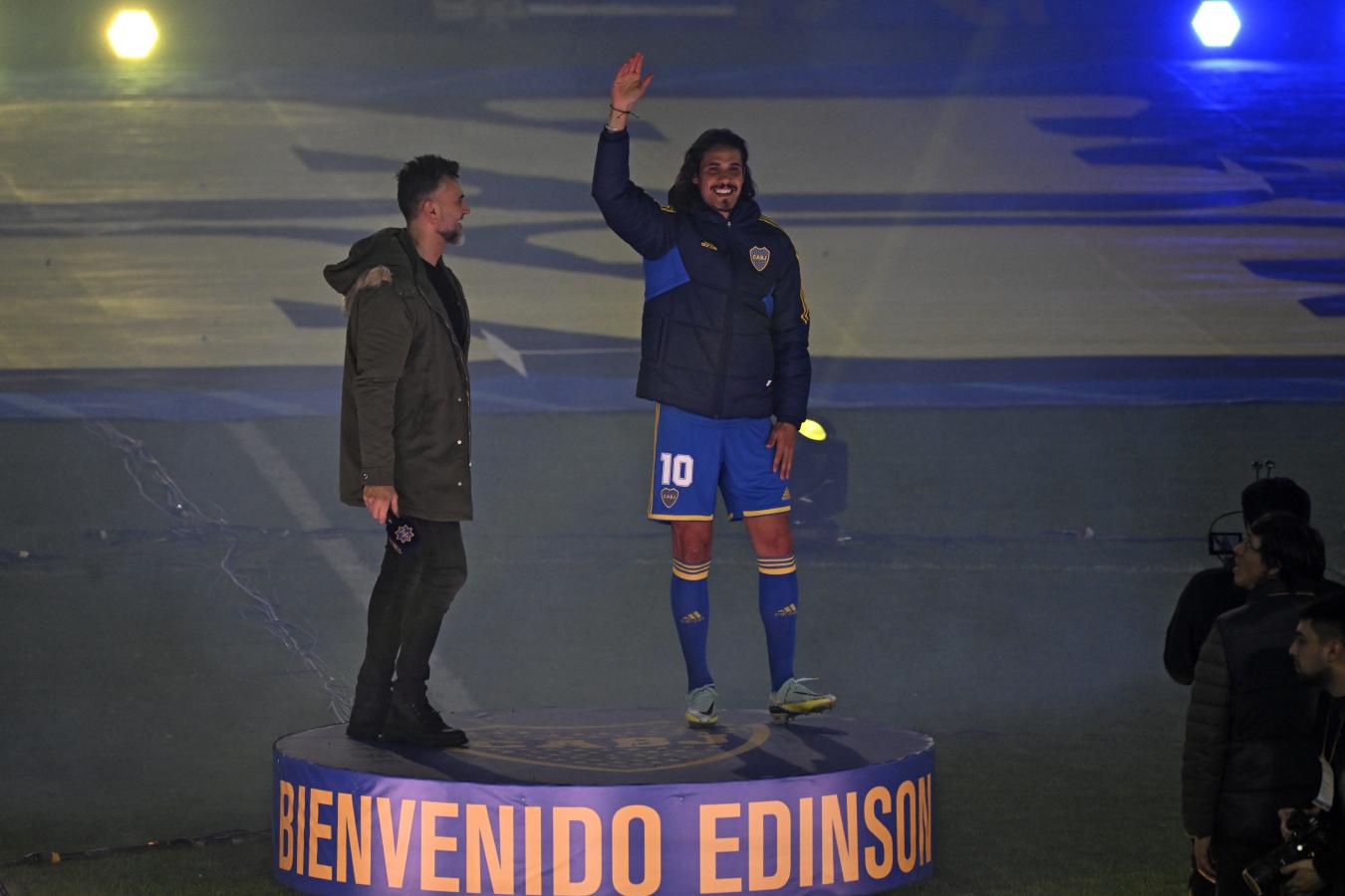 Las mejores fotos de la presentación de Edinson Cavani en Boca | El Gráfico