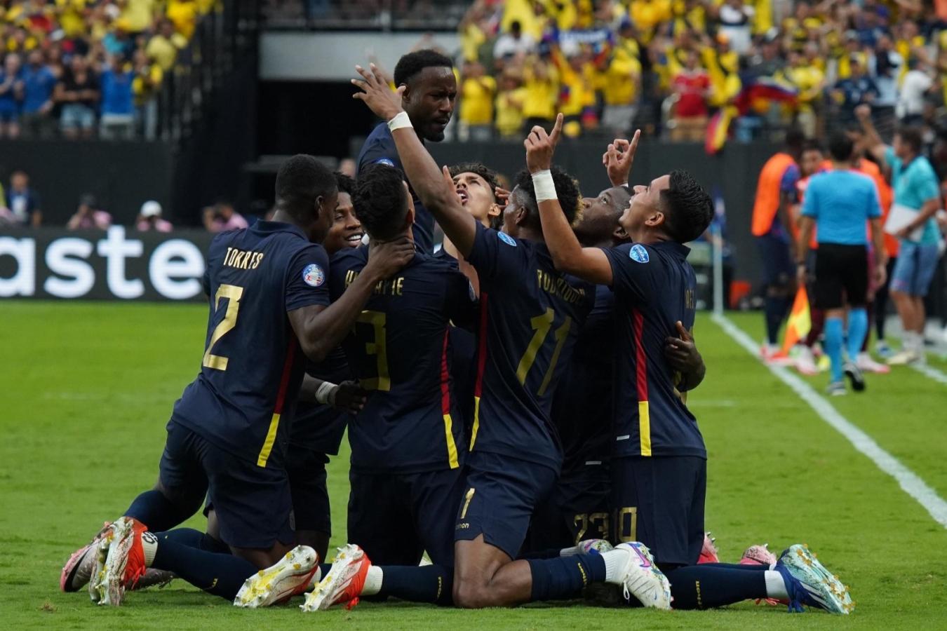Ecuador le ganó a Jamaica y podría ser el rival de Argentina en cuartos | El Gráfico