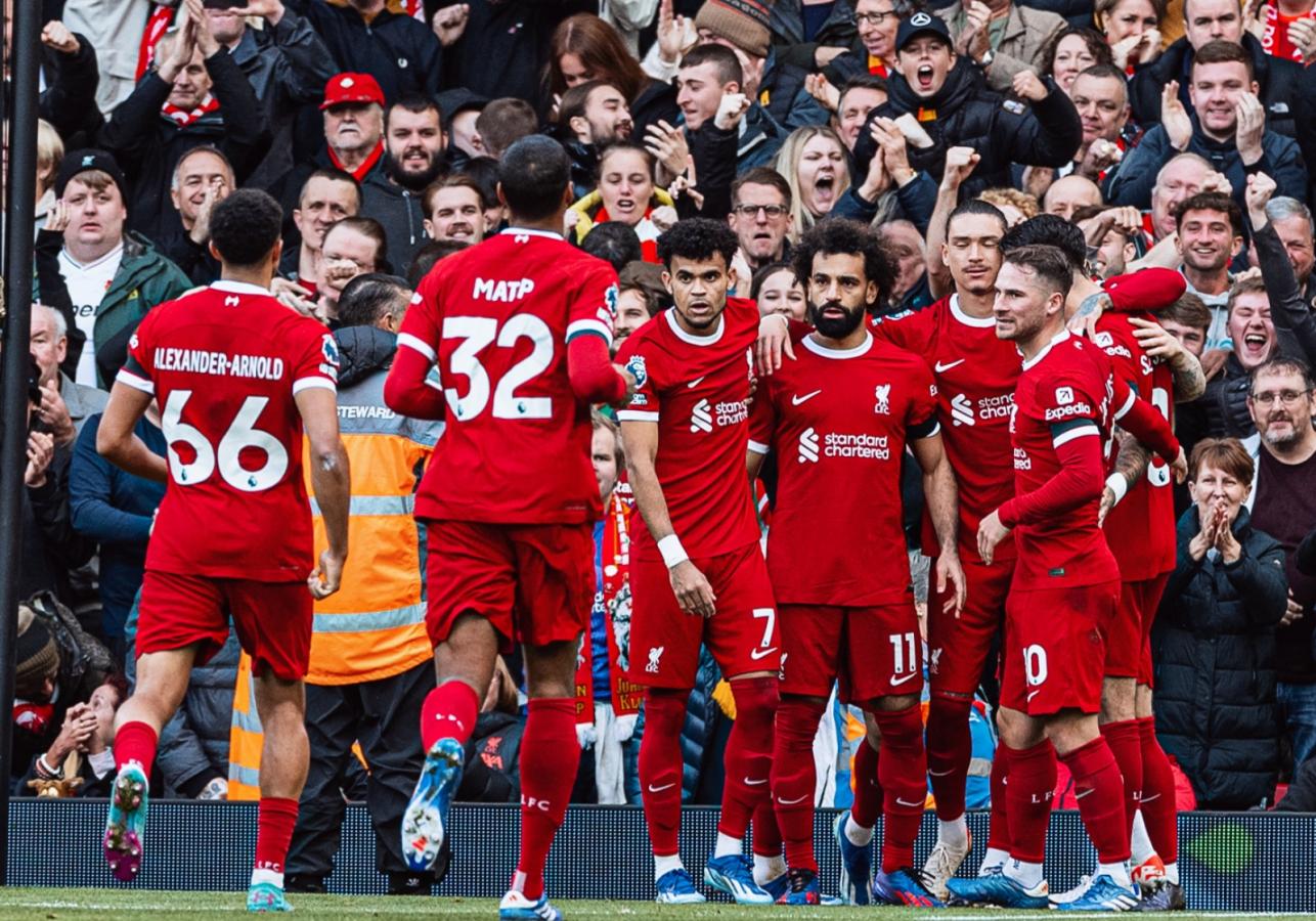 Liverpool derrotó a Everton con Mac Allister como titular | El Gráfico