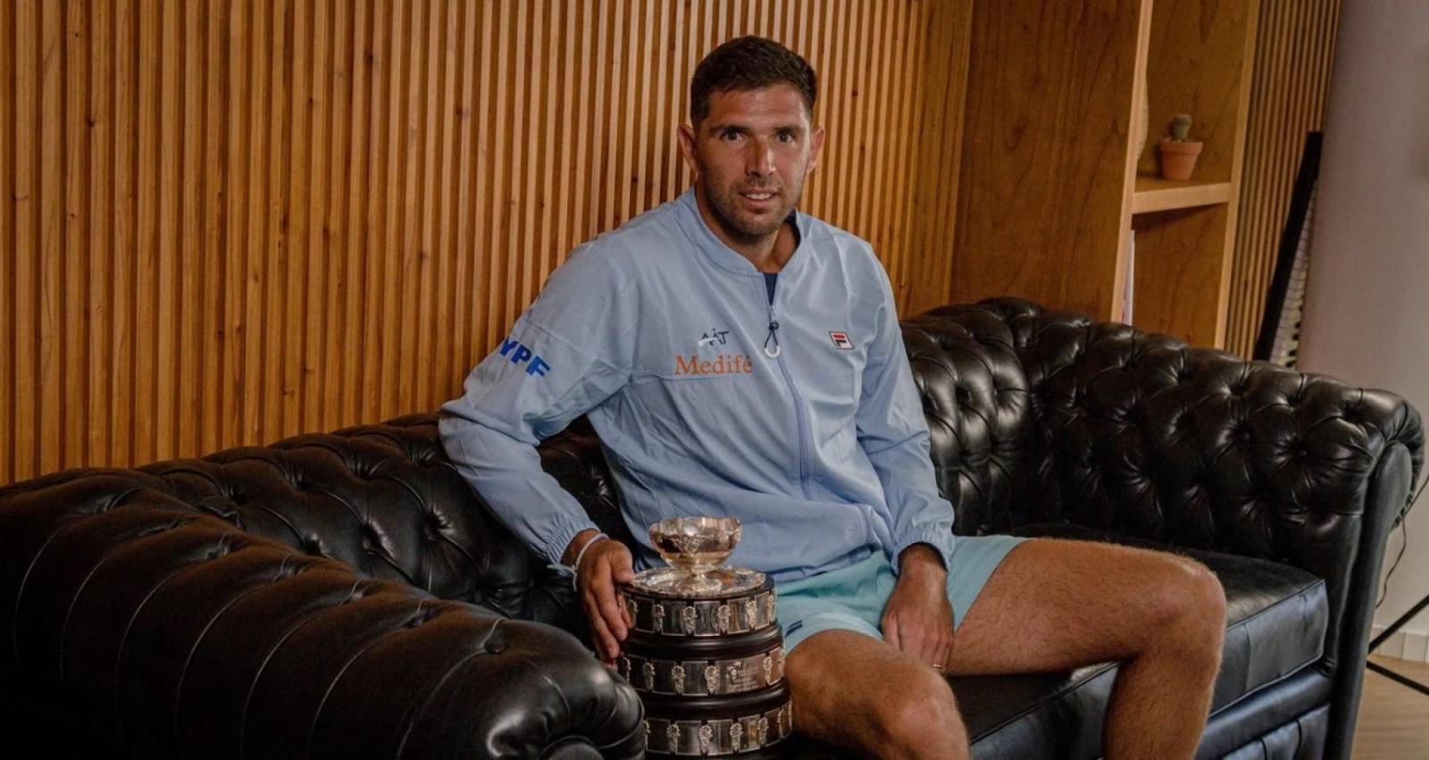 La nueva función de Federico Delbonis en la Copa Davis | El Gráfico