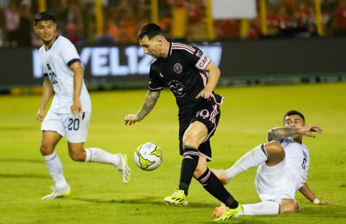 Inter Miami, con medio partido de Messi, empató sin goles con El ...