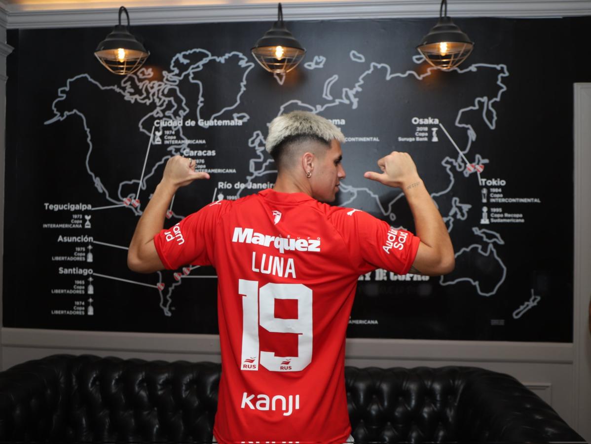 Alex Luna se convirtió en nuevo jugador de Independiente | El Gráfico