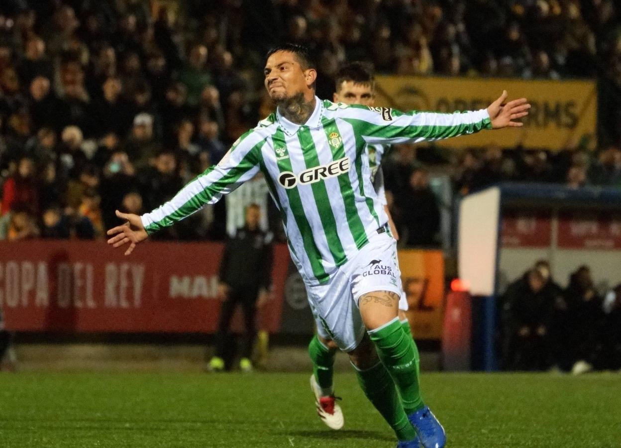 Chimy Ávila rescató a Betis en la Copa del Rey con un golazo de tiro ...