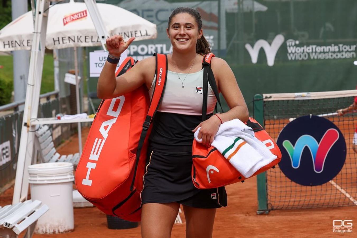 Julia Riera ganó el título más importante de su carrera | El Gráfico