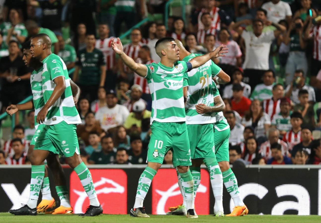 Con gol de Juan Brunetta, Santos Laguna le puso fin al invicto de ...
