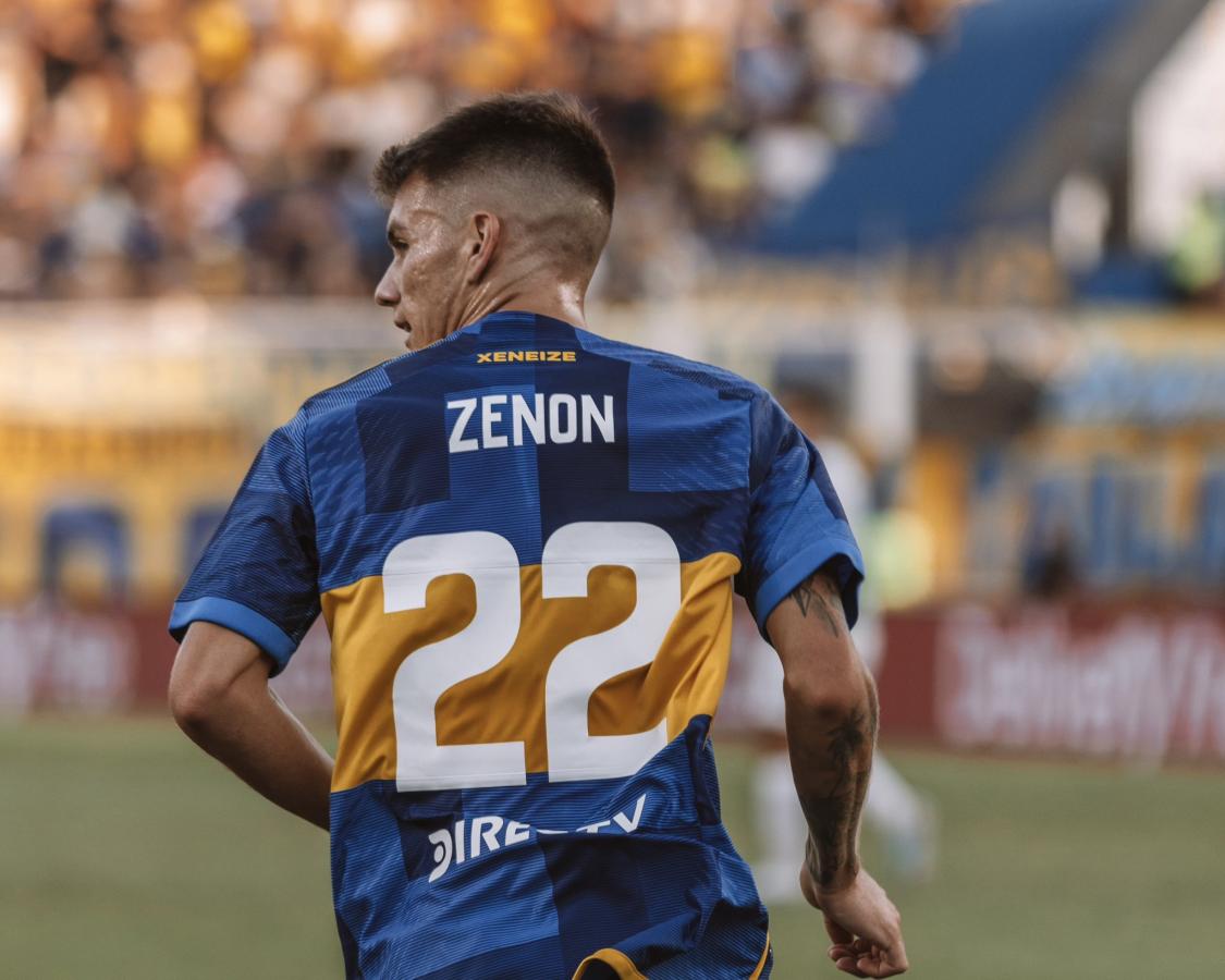 Kevin Zenón: "No puedo creer cuando me miro con la camiseta de Boca ...