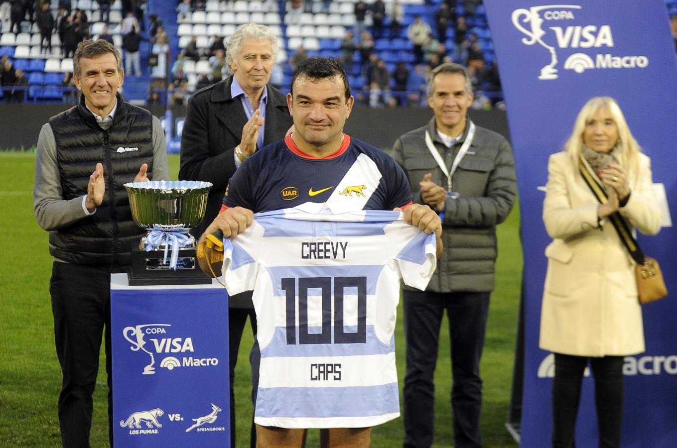 Agustín Creevy y un récord histórico con Los Pumas | El Gráfico