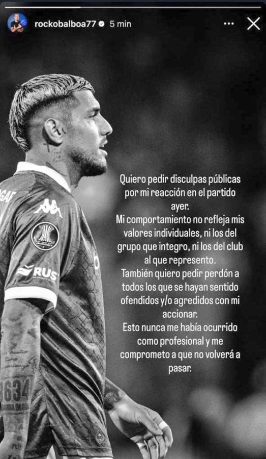 Adrián Balboa rompió el silencio tras el escupitajo a Marcos Acuña | El ...